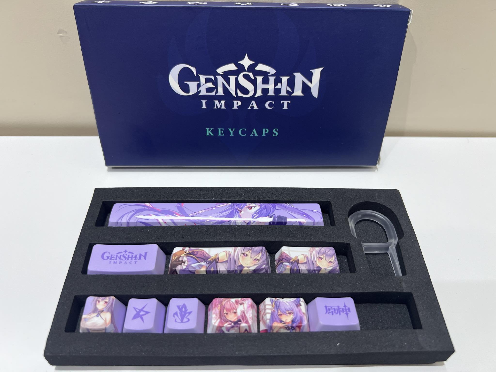 Genshin Impact Keqing Keycaps Set – SSJ Store