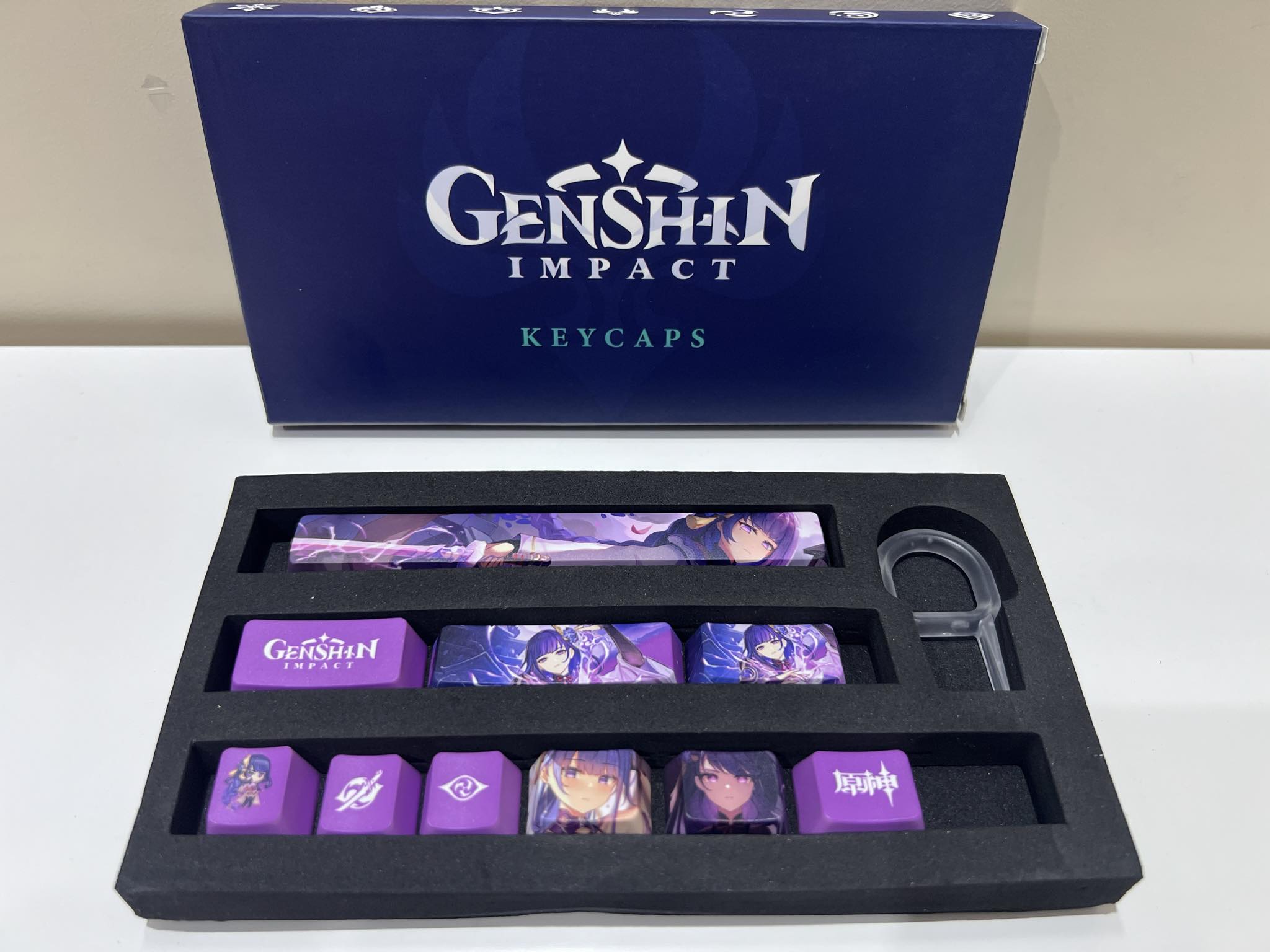 Genshin Impact Raiden Shogun Keycaps Set – SSJ Store