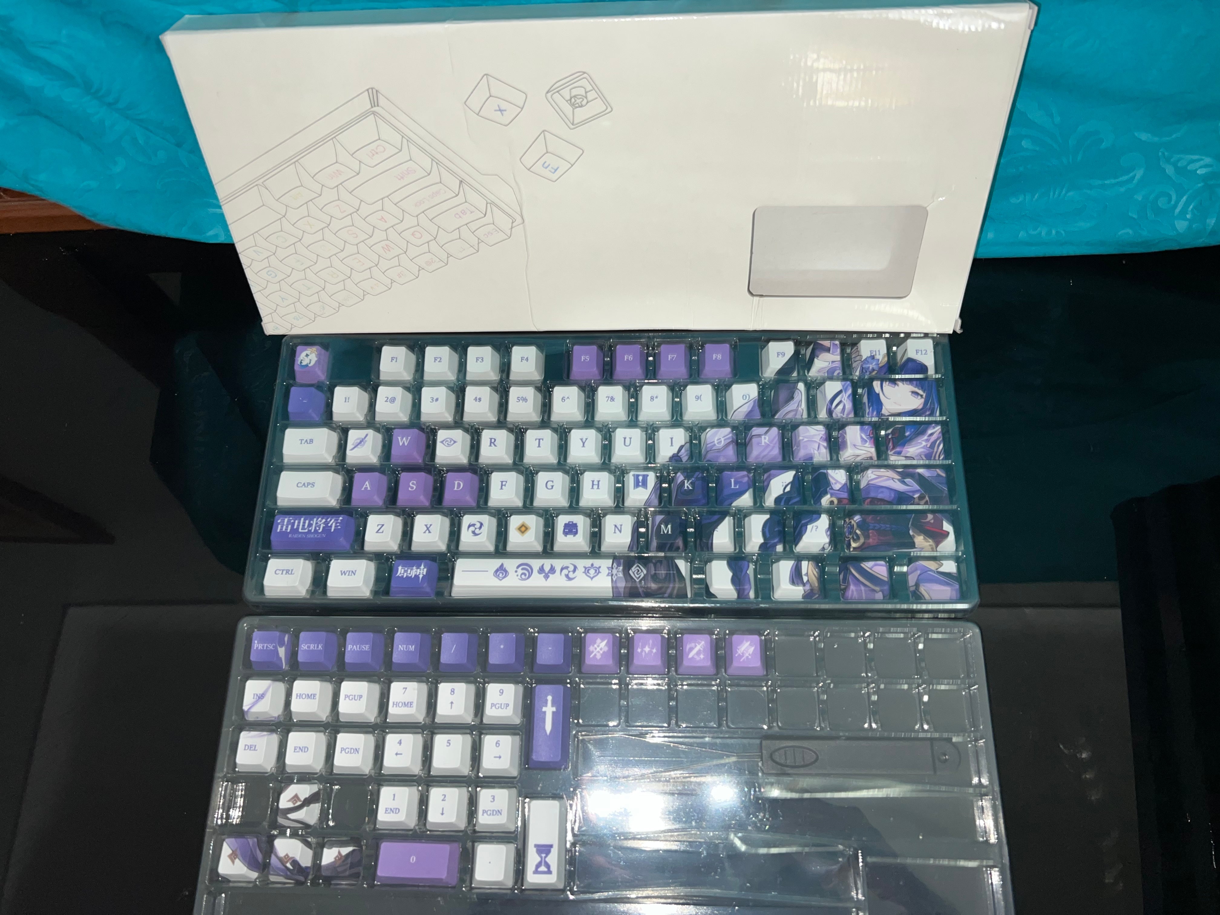 Genshin Impact Raiden Shogun Keycaps – SSJ Store