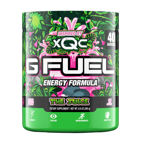 G-FUEL xQc The Juice – SSJ Store